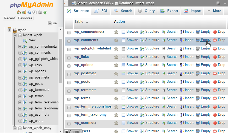 How to Import a Database or Table with PhpMyAdmin | Liquid Web