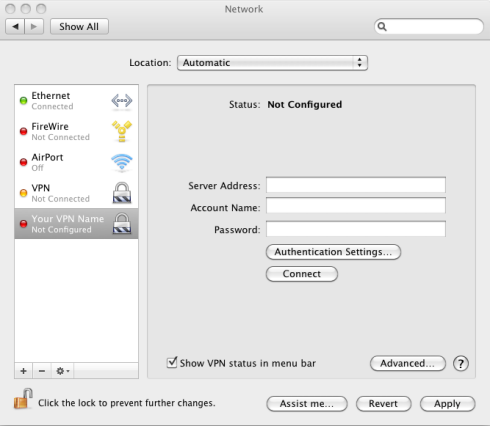 How To Setup Cisco VPN on Mac OS X | Liquid Web