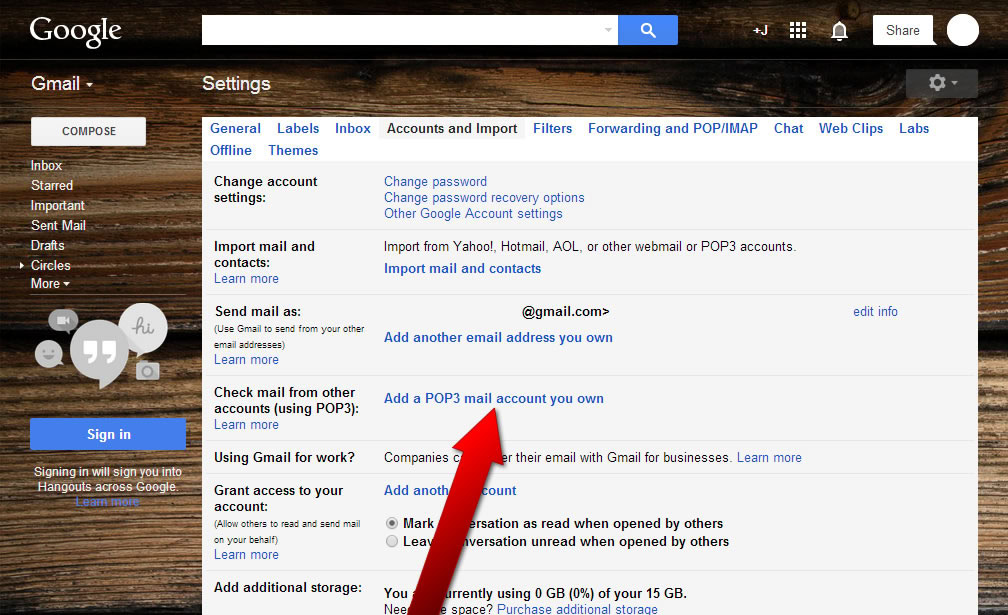 How to Check POP3 Email with Gmail | Liquid Web