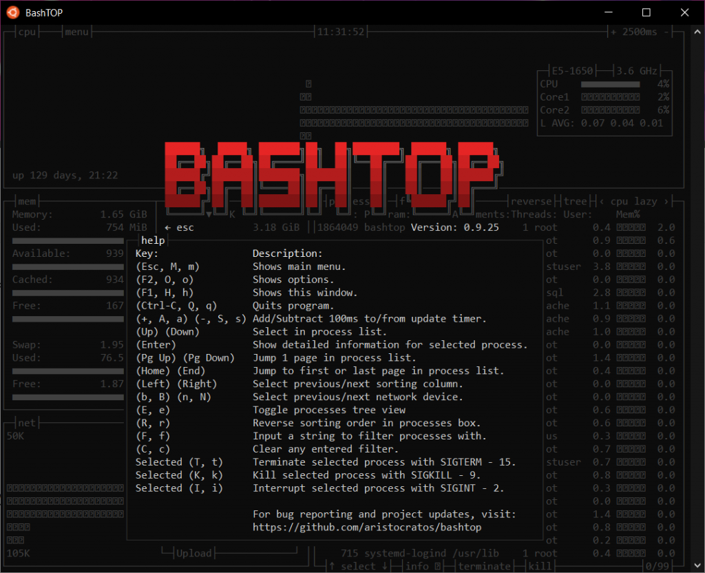 How to Install and Configure Bashtop | Liquid Web
