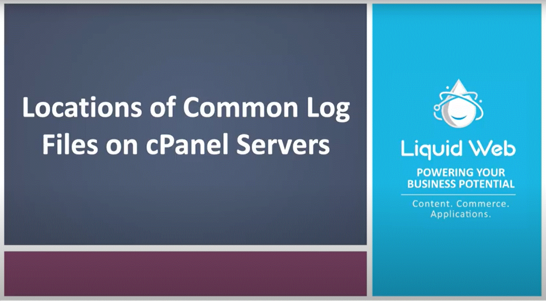 cPanel Log File Locations: WHM, Apache, & More | Liquid Web