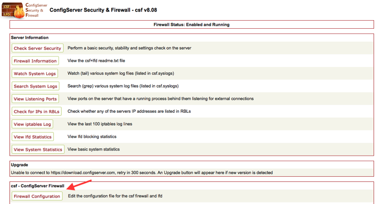 How to Block Traffic by Country in the CSF Firewall | Liquid Web