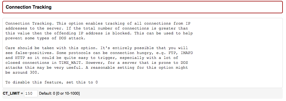 Basic Dosddos Mitigation With The Csf Firewall Liquid Web
