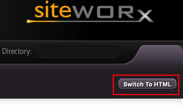 Editing HTML and Code in SiteWorx | Liquid Web