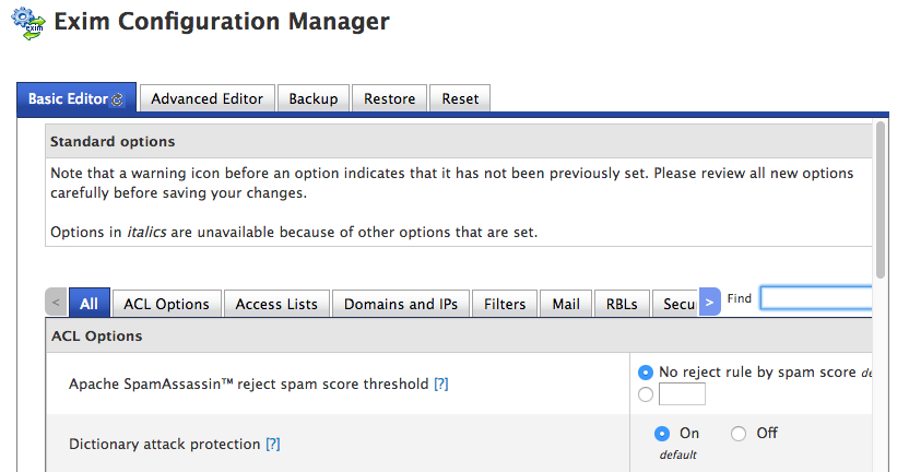 Filtering Spam Using RBLs | Liquid Web