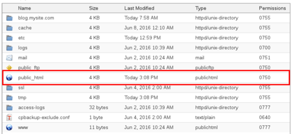 Uploading public_html Files in cPanel | Liquid Web
