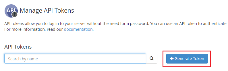 API Tokens for Remote Access in WHM | Liquid Web