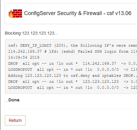 Blocking IP Addresses in InterWorx Web Panel | Liquid Web