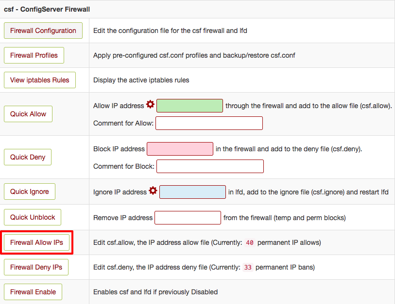 Allowing Port Access By Ip Address In Csf Liquid Web