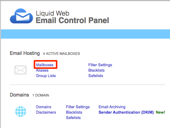 Recover a deleted Premium Business Email Mailbox | Liquid Web