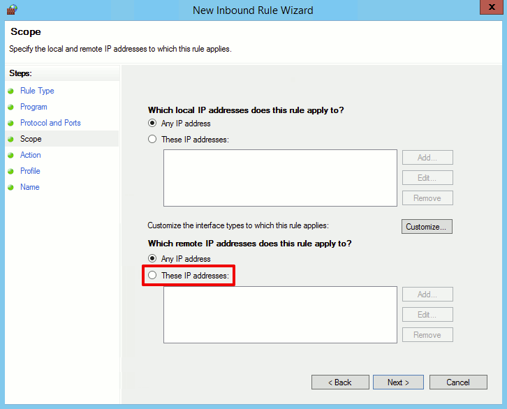 Blocking IP Addresses Using Windows Firewall | Liquid Web