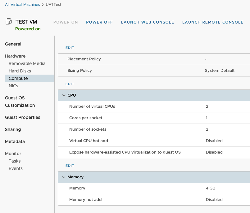 Resize a VM in VMware Multi-Tenant | Liquid Web