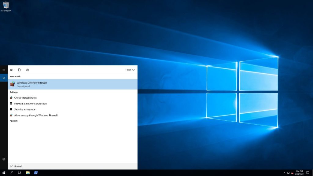 How to Open a Firewall Port in Windows | Liquid Web