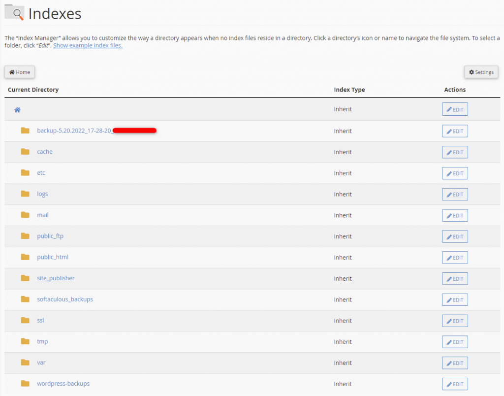 How to Use the Index Manager in cPanel | Liquid Web