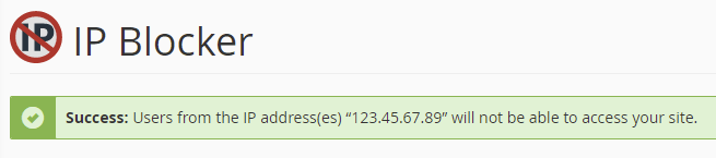 How to Use the IP Blocker in cPanel | Liquid Web