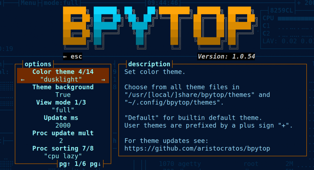 How To Install Bpytop Resource Monitoring Tool On Almalinux Liquid Web