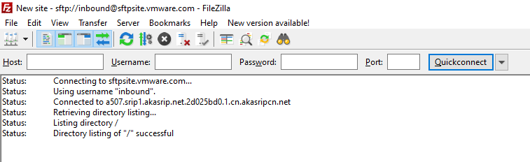 How to Upload Information to VMware through SFTP | Liquid Web