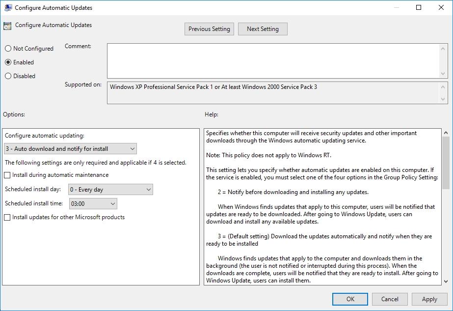 Manage Windows Update Settings via Group Policy Editor | Liquid Web