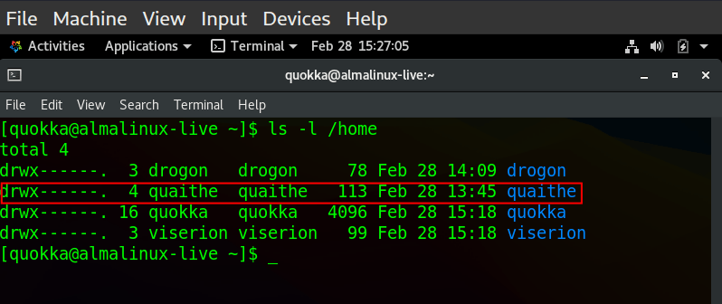 How to Create a User and Permissions in AlmaLinux | Liquid Web