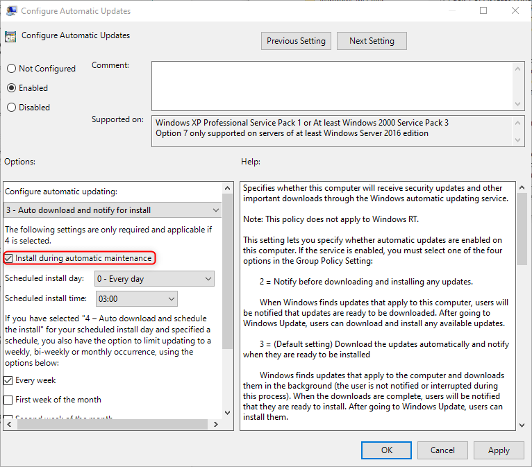 Manage Windows Update Settings via Group Policy Editor | Liquid Web