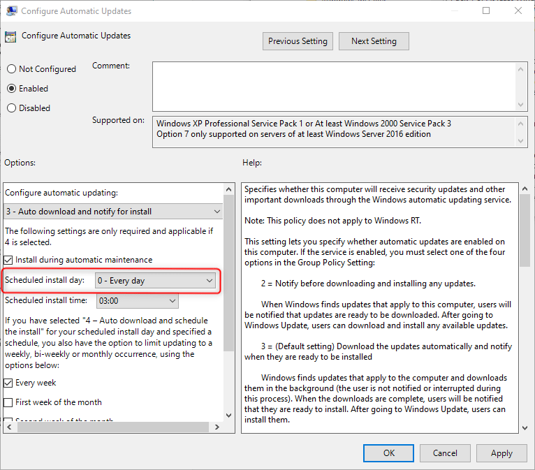 Manage Windows Update Settings via Group Policy Editor | Liquid Web