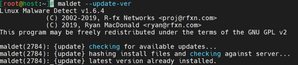 Install and Configure Linux Malware Detect in CentOS 7 | Liquid Web