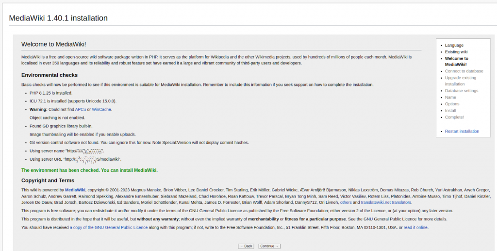 MediaWiki Installation Guide for Linux (AlmaLinux) | Liquid Web