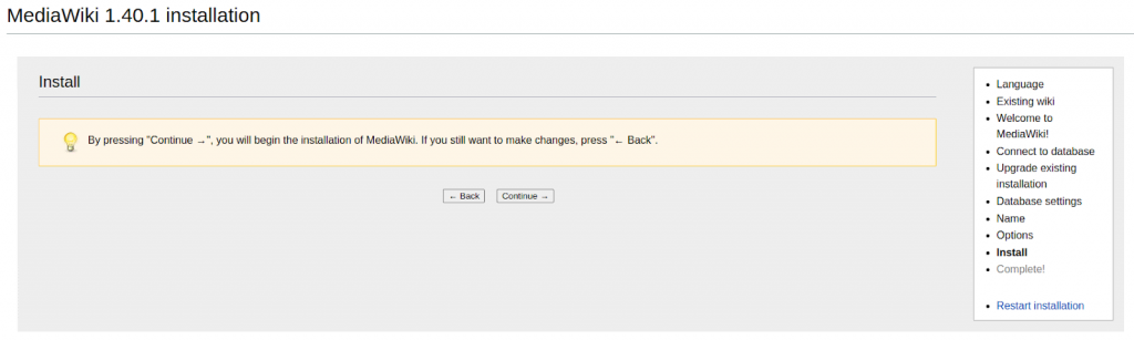 MediaWiki Installation Guide for Linux (AlmaLinux) | Liquid Web