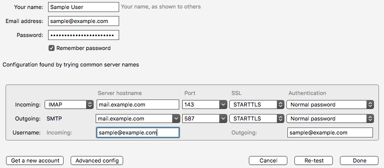 Set Up a New Email Account in Thunderbird | Liquid Web