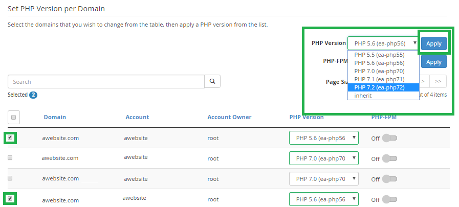 Install Multiple Php Versions Using Easyapache 4 Liquid Web