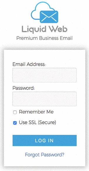 Log Into Your Premium Business Email Webmail | Liquid Web