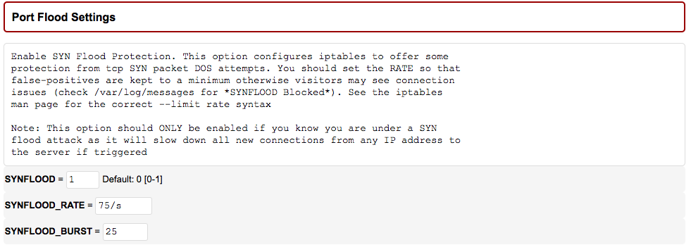 Basic Dosddos Mitigation With The Csf Firewall Liquid Web