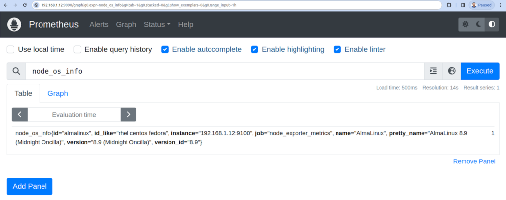 Install Prometheus and Node Exporter on Linux (AlmaLinux) | Liquid Web