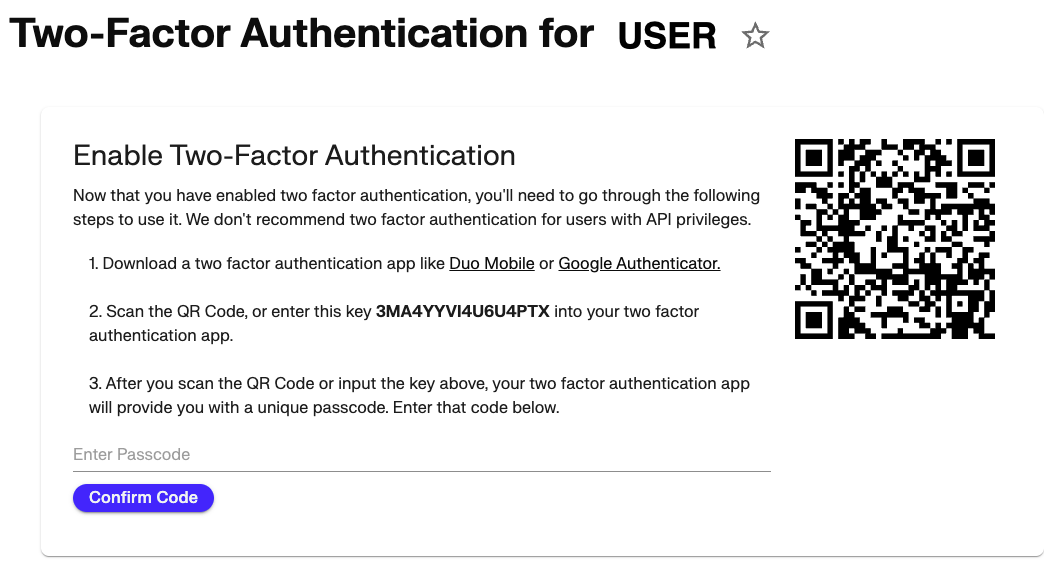 Enabling Two-factor Authentication (2FA) for CloudVPN | Liquid Web