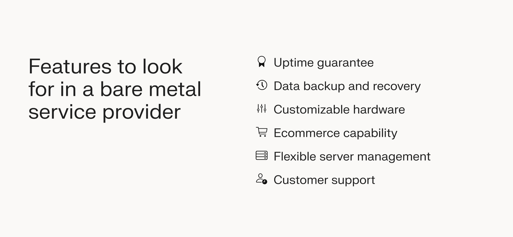 Advantages of Bare Metal Servers for Ecommerce