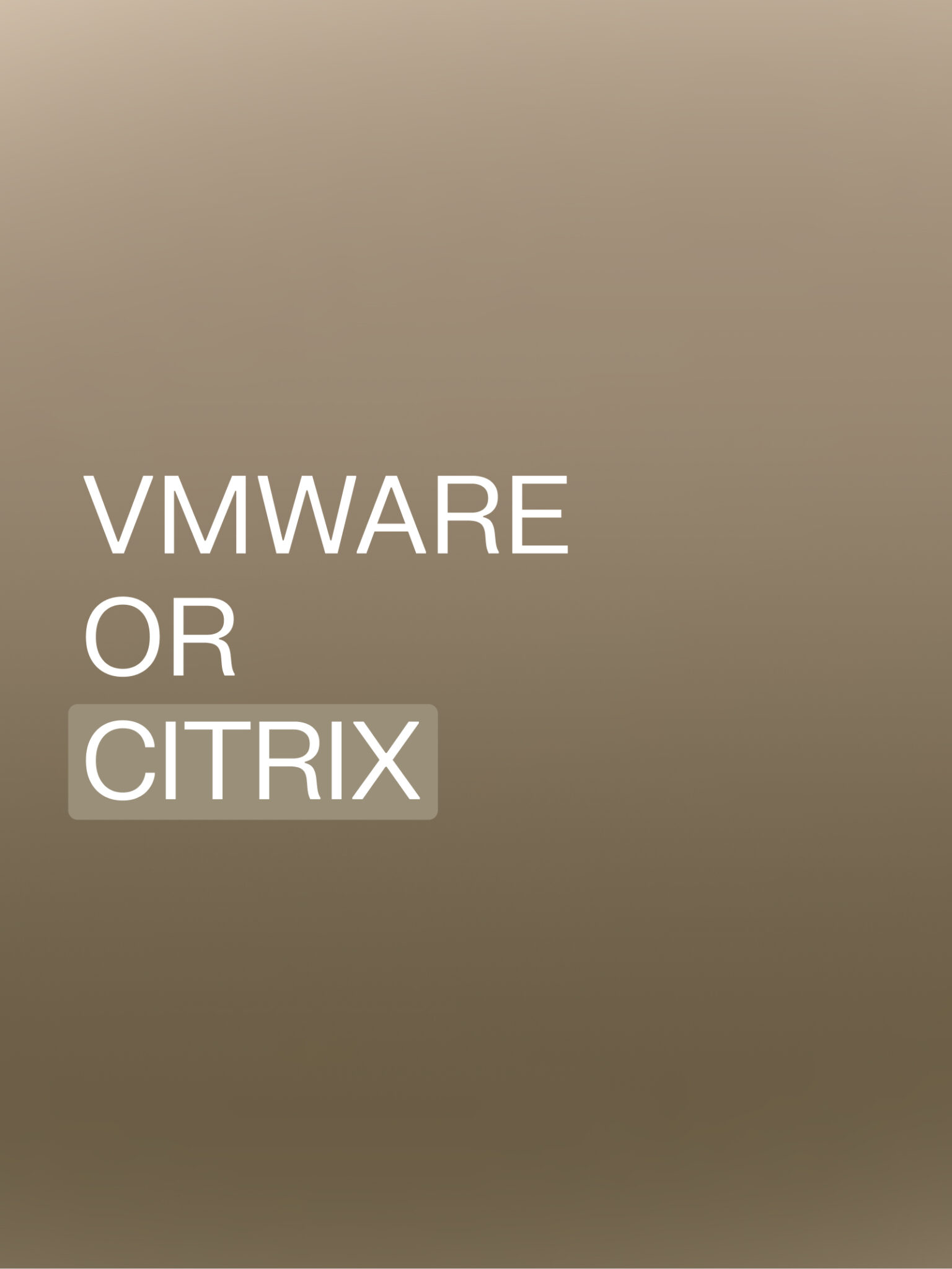 VMware or Citrix: A Comparative Analysis of VDI Solutions