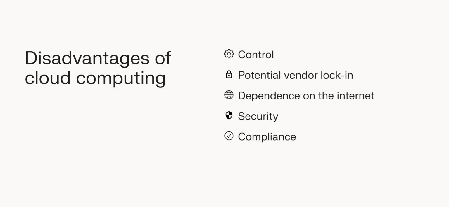 Advantages and Disadvantages of Cloud Computing
