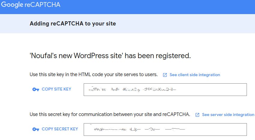 How to Generate Google reCAPTCHA Keys for Your WordPress Site