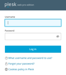 Logging into Plesk | Liquid Web