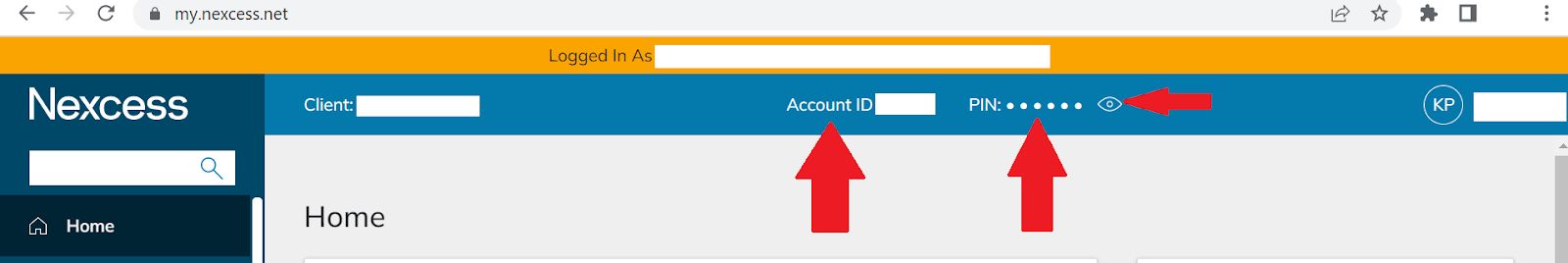 View Your Nexcess Account ID Number and Account PIN Number