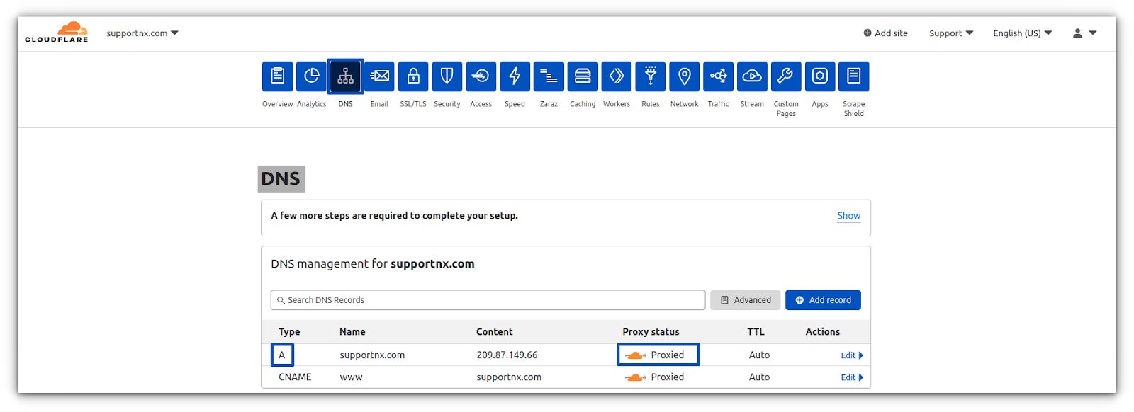 Cloudflare SSL with Cloudflare Origin Certificate