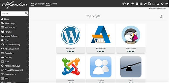 Installing Software with Softaculous | Liquid Web